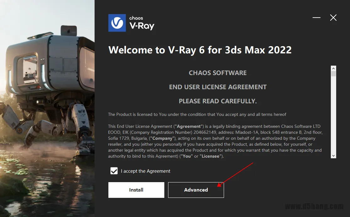 VRay 6.06 - D5导航